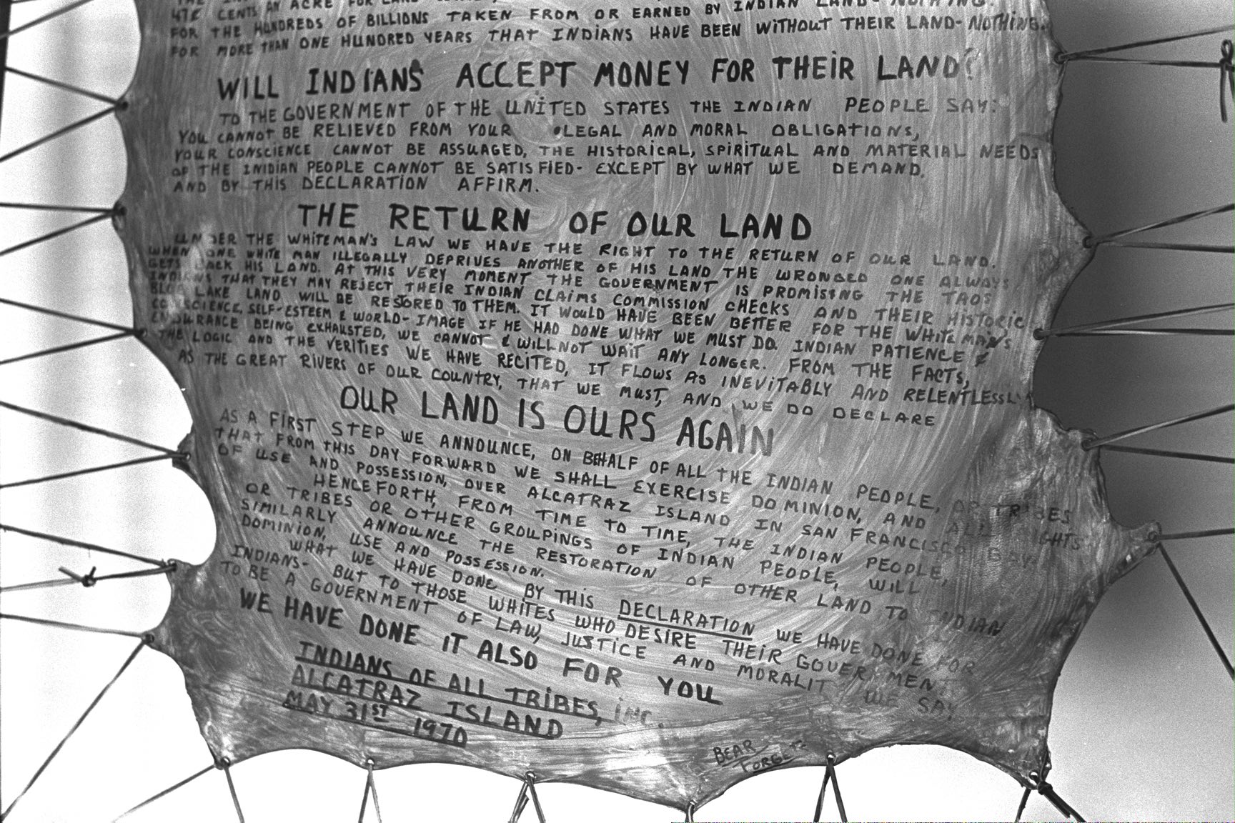 Alcatraz Is Not an Island, 1999 (Open) – Turtle Island Productions LLC